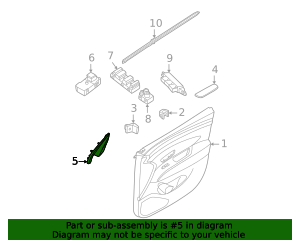 2022-2024 Hyundai Corner Trim 87661-CW000-NNB | OEM Parts Online