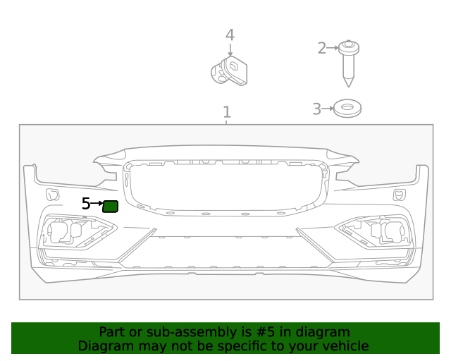 2019-2022 Volvo Tow Eye Cap 39793969 | AutoNationParts.com