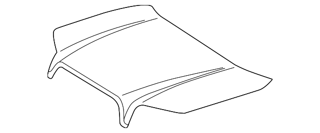 2003-2009 Toyota 4Runner Hood 53301-35141 | Toyota Parts Center