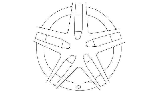 222-401-03-00-7X21 - Wheel AMG 10-Spoke Forged 48.3 Cm (19 Inch) 2015 ...