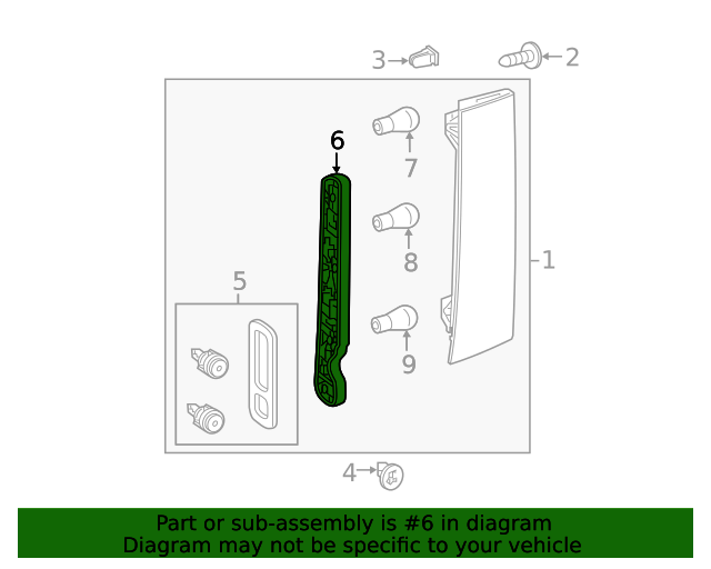 9108206800 - Tail Light Socket 2019-2024 Mercedes-Benz | Mercedes-Benz ...