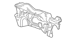 2011-2015 GM Dash Panel Outer Insulator 20970678 | GMPartsDirect.com