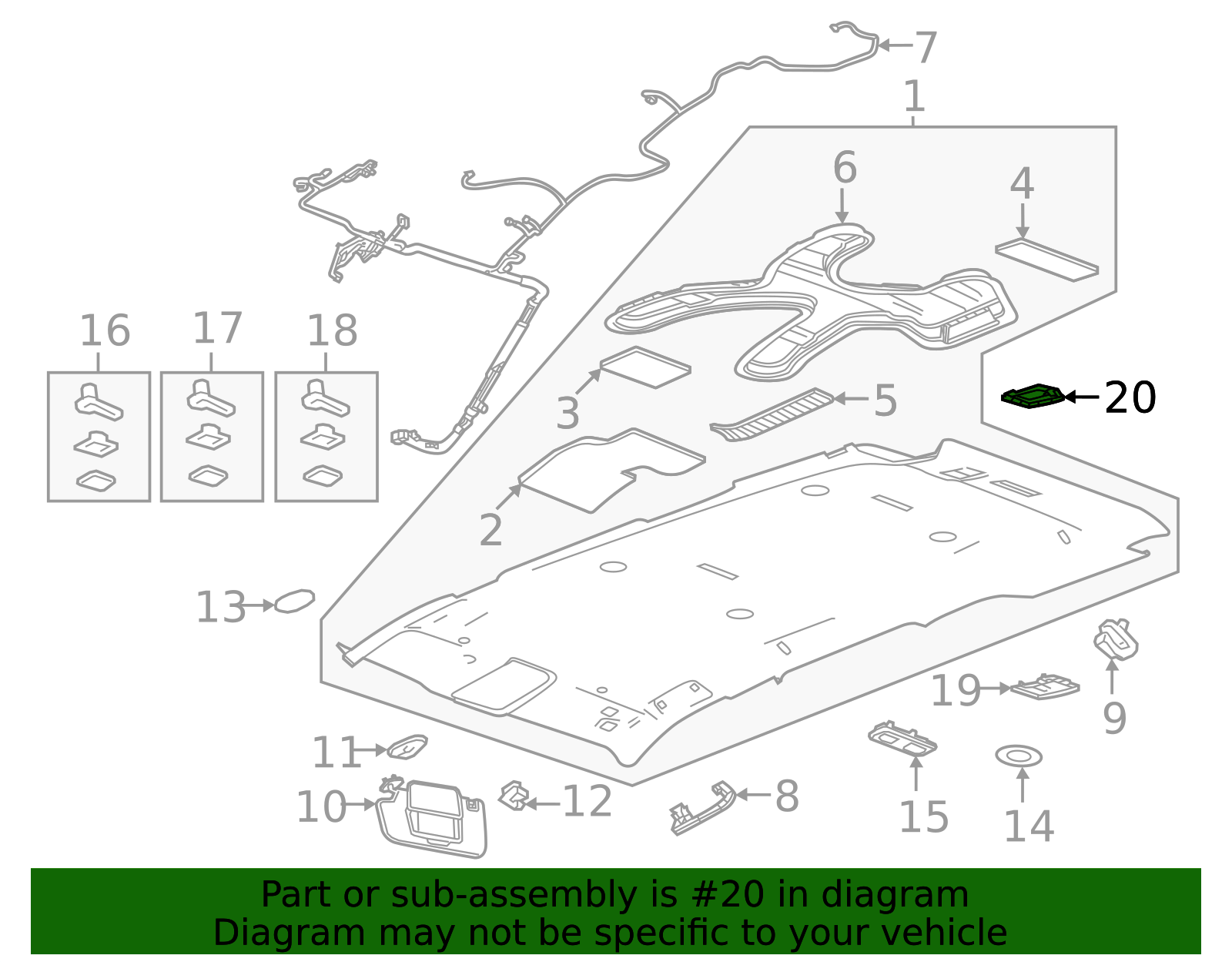 2021-2024 GM Seat Belt Cover 84924005 GM | GMPartsDirect.com
