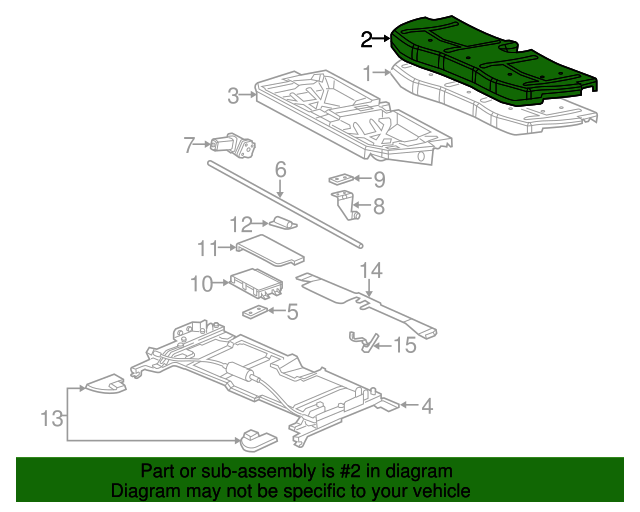 2004-2009 Cadillac SRX Cover 88994523 | GMPartsDirect.com