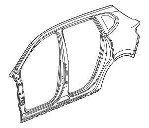 2016-2020 Buick Envision Body Side Outer Panel 23230380 GM ...