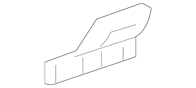 2016-2020 Buick Envision Fender Mtg Bkt 84073972 GM | GMPartsDirect.com