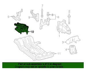 Genuine OEM Trans Mount | 206-240-18-01 | Fits Select 2022-2024 ...