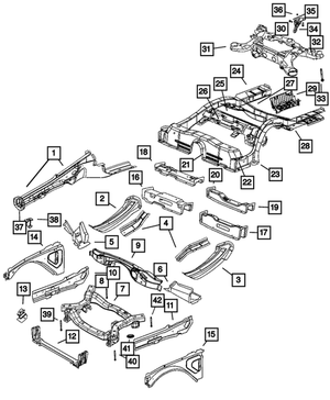 2005-2021 Mopar OEM NEW Mopar 13 - 20 Dodge challenger charger Headlamp ...