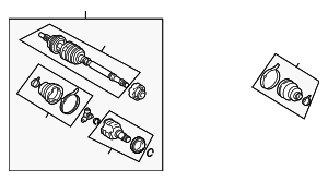 Genuine Toyota Axle Assembly part# 43410-52071 for 2000-2006 Toyota ...