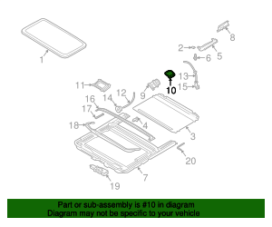 2003-2006 Subaru Baja Rear Bracket - Driver's Side (LH) 65403AE13A ...