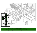 Genuine BMW 11-42-8-649-177 | Oil Filter Housing | FREE Shipping on ...