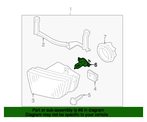 1991-2000 Infiniti Fog Lamp Bulb B629C-C9907 | OEM Parts Online