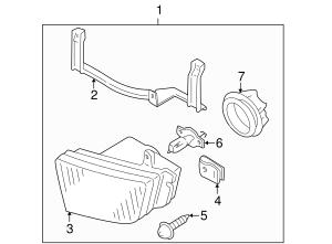 1991-2000 Infiniti Fog Lamp Bulb B629C-C9907 | OEM Parts Online