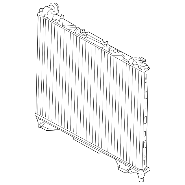 Genuine Radiator for 2019-2024 Land Rover | Land Rover Part# LR162127 ...