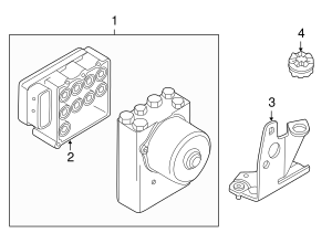 34-51-6-855-553 - ABS Pump Assembly - 2002-2008 BMW | Buy BMW Parts Now