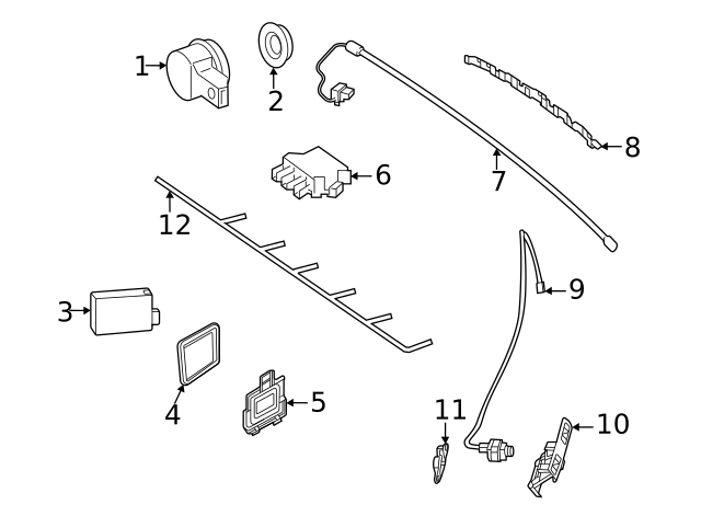 000-905-16-09 - Radar Sensor 2016-2021 Mercedes-Benz | Mercedes-Benz ...