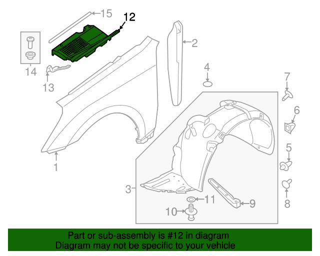 2011-2016 Hyundai Equus Sight Shield 29320-3N000 | AutoNation Parts