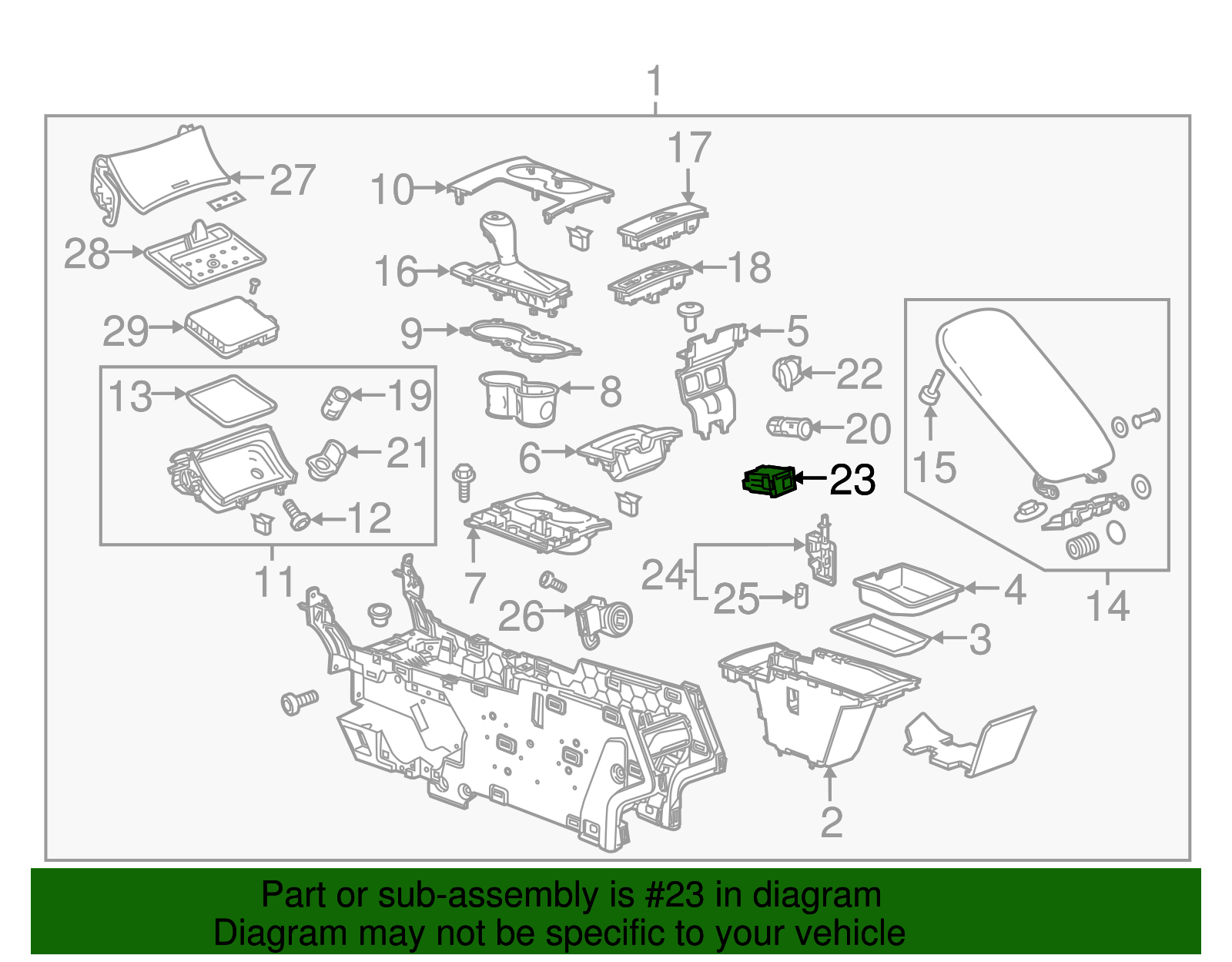 2016-2020 GM Auxiliary Jack 13519225 GM | GMPartsDirect.com
