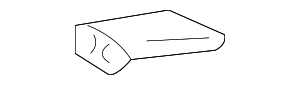2004-2009 Lexus Drip Molding 75553-0E010 | OEM Parts Online