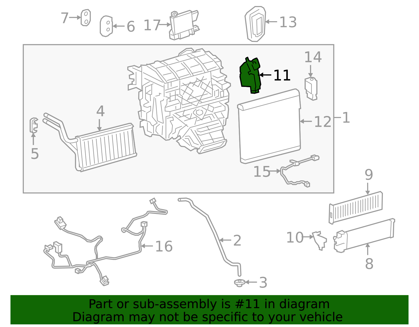 87106-0E120 - HVAC Air Inlet Door Actuator For 2016-2025 Lexus | Lexus ...