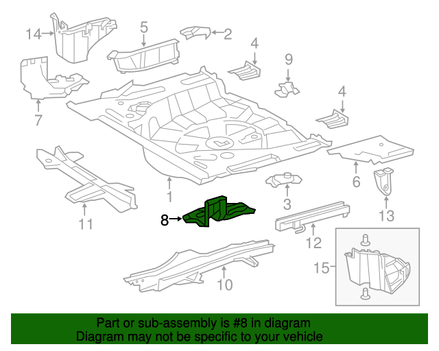 2010-2017 Lexus Side Panel 58306-12030 | OEM Parts Online