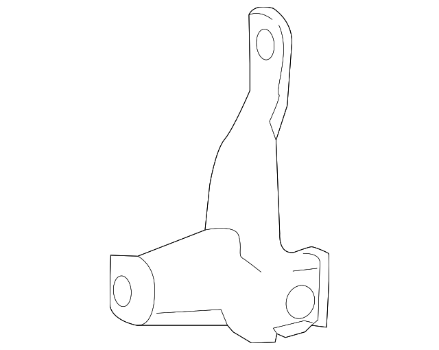 246-492-04-41 - Muffler & Pipe Center Bracket 2014-2020 Mercedes-Benz ...