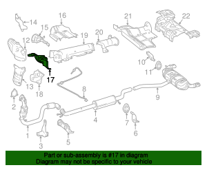 246-682-41-00 - Heat Shield 2014-2020 Mercedes-Benz | Mercedes-Benz USA ...