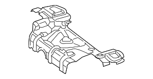 246-682-13-00 - Heat Shield 2015-2020 Mercedes-Benz | Mercedes-Benz USA ...