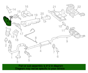 270-142-00-00 - Front Shield 2014-2021 Mercedes-Benz | AutoNationParts.com