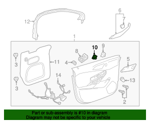 2016-2020 GM Switch - Driver's Side (LH) 84546241 | TascaParts.com