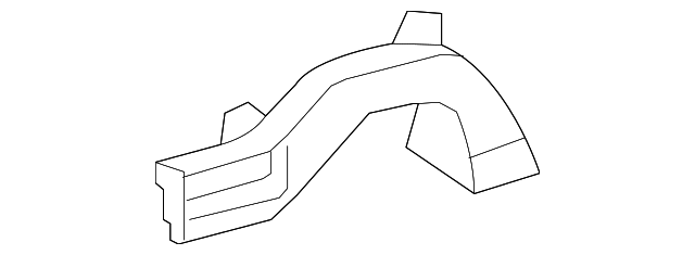 87217-0E030 - Upper Duct - 2008-2013 Toyota Highlander | OEM Genuine ...