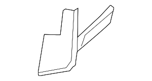 68307197AB - Rear Wheel Opening Spat Left - 2019 2020 Ram 1500 | Mopar ...