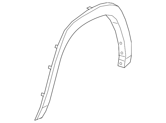 2019-2020 Ram 1500 Wheel Flare 5YL28TZZAD | TascaParts.com
