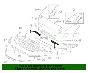 T2R22318 - Jack Plug Cover 2018-2020 Jaguar F-Type | AutoNation Parts