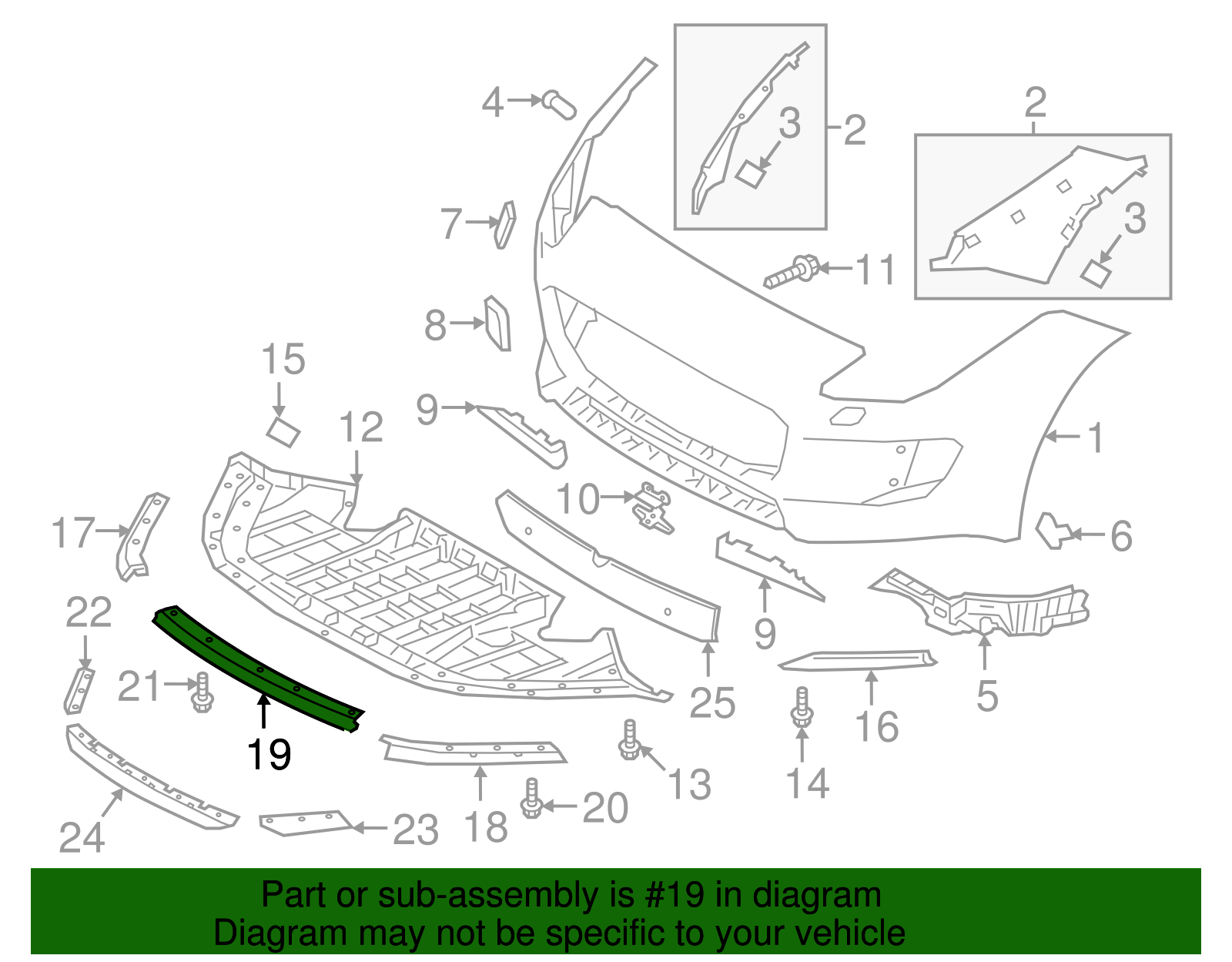 2018-2024 Jaguar F-Type Spoiler T2R23443 | AutoNationParts.com