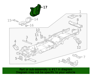2020 GMC Front Driver Side Bumper Cover Tow Eye Access Hole Cover ...