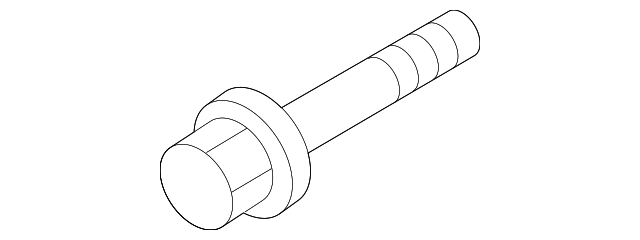 2022-2024 Mitsubishi Lower Control Arm Front Bolt AX000265 | QuirkParts