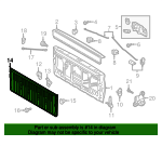 65759-04070 - Inner Panel - 2016-2023 Toyota Tacoma | OEM Genuine ...