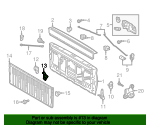 66101-04021 - Hinge & Bracket - 2016-2023 Toyota Tacoma | OEM Genuine ...