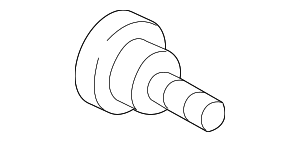 68965 04030 Shaft Tail Gate Stay 2016 2023 Toyota Tacoma Oem