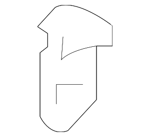 2016-2023 Toyota Tacoma Check Strap Stopper 65778-04020 | Toyota Parts ...