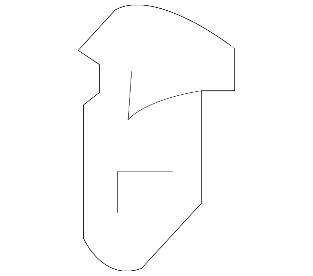 2016-2023 Toyota Tacoma Check Strap Stopper 65778-04020 | Toyota Parts ...