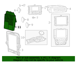 Radio Amplifier 68547714AC | TascaParts.com