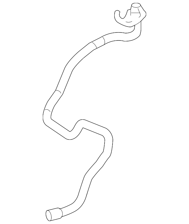 88712-48250 - A/C Refrigerant Suction Hose - 2008-2013 Toyota ...