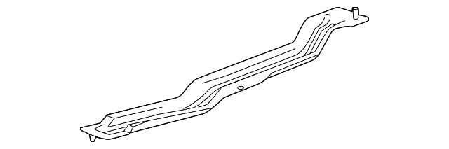 2007-2019 GM Rear Floor Panel Reinforcement 20902698 | GMPartsDirect.com