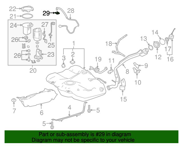 77241-02010 - Tube Clip - 2004-2021 Toyota | OEM Genuine Parts