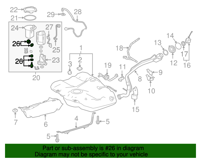 2016-2021 Toyota Fuel Injection Pressure Regulator 23070-36010 | OEM ...