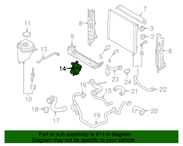 Genuine BMW 11-53-7-598-865 | Thermostat Unit | FREE Shipping on Most ...