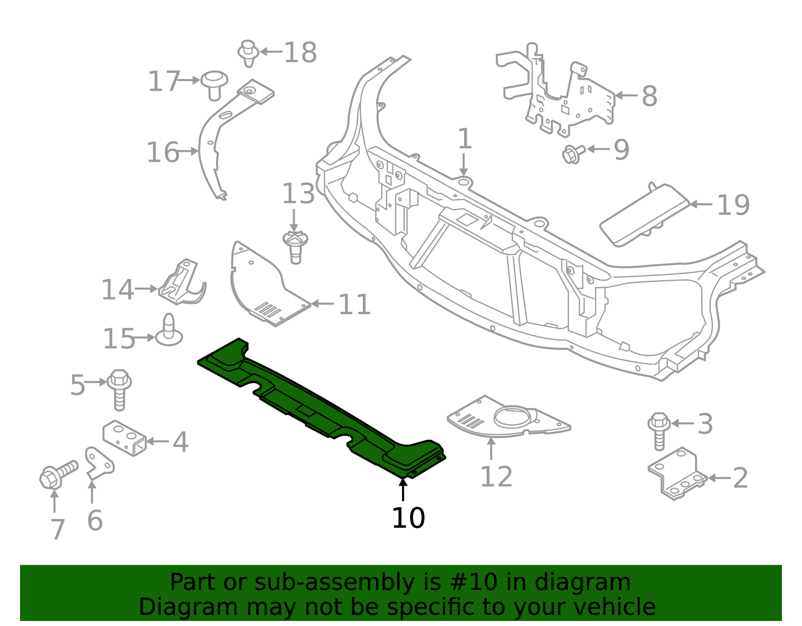 2013-2022 Land Rover Sight Shield LR078783 | OEM Parts Online