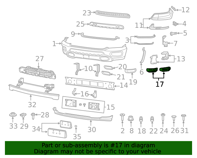 2019-2023 Ram 1500 Bezel Kit 68318117AB | TascaParts.com
